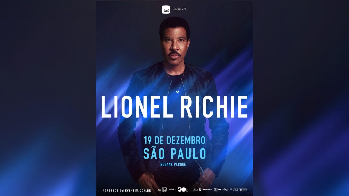 Lionel Richie anuncia show em São Paulo em dezembro de 2026